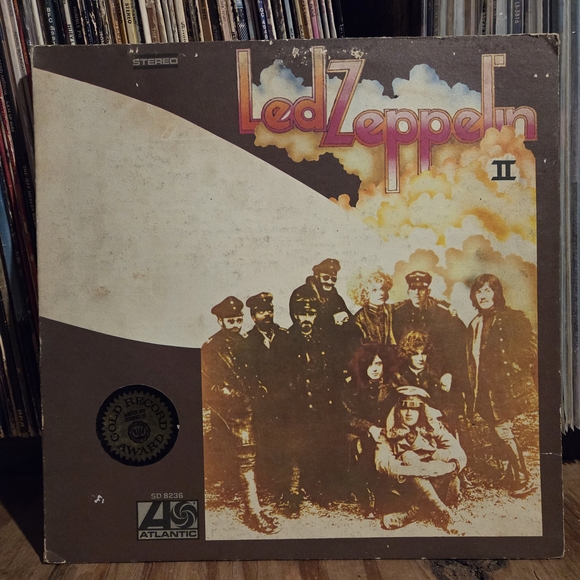 Media | Led Zeppelin Ii Variant Label Vinyl Record | Poshmark